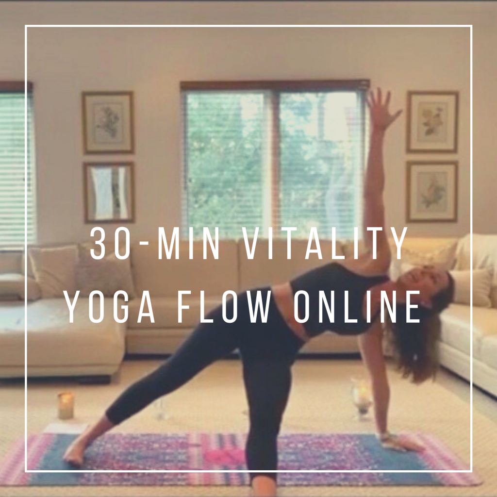 Vitality Morning Flow Yoga Class for COVID-19 Wellness - Erica Diamond