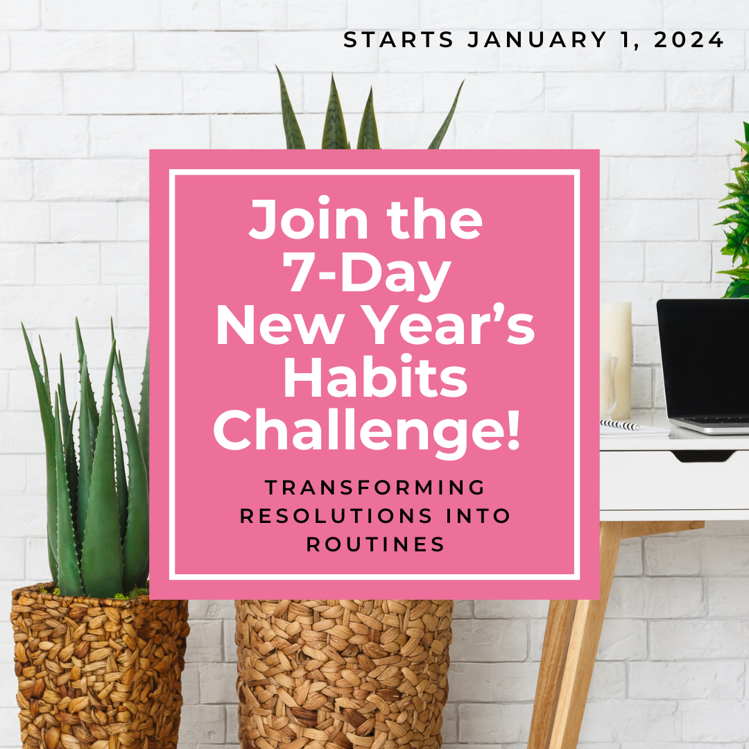 Join the FREE 7-Day New Year's Habits Challenge! - Erica Diamond