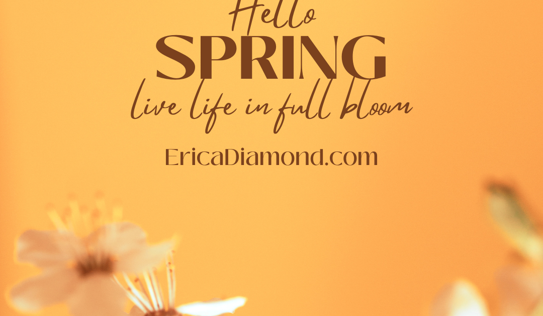 6 Ways Spring Clean Your Life! - Erica Diamond